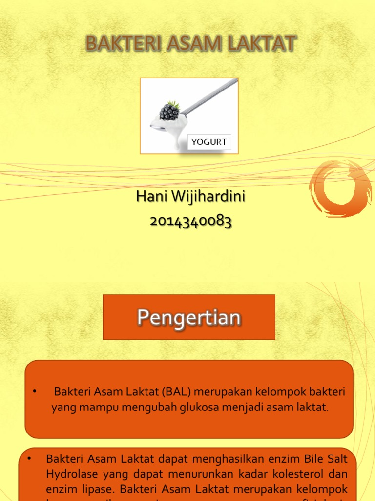 Bakteri Asam Laktat | PDF