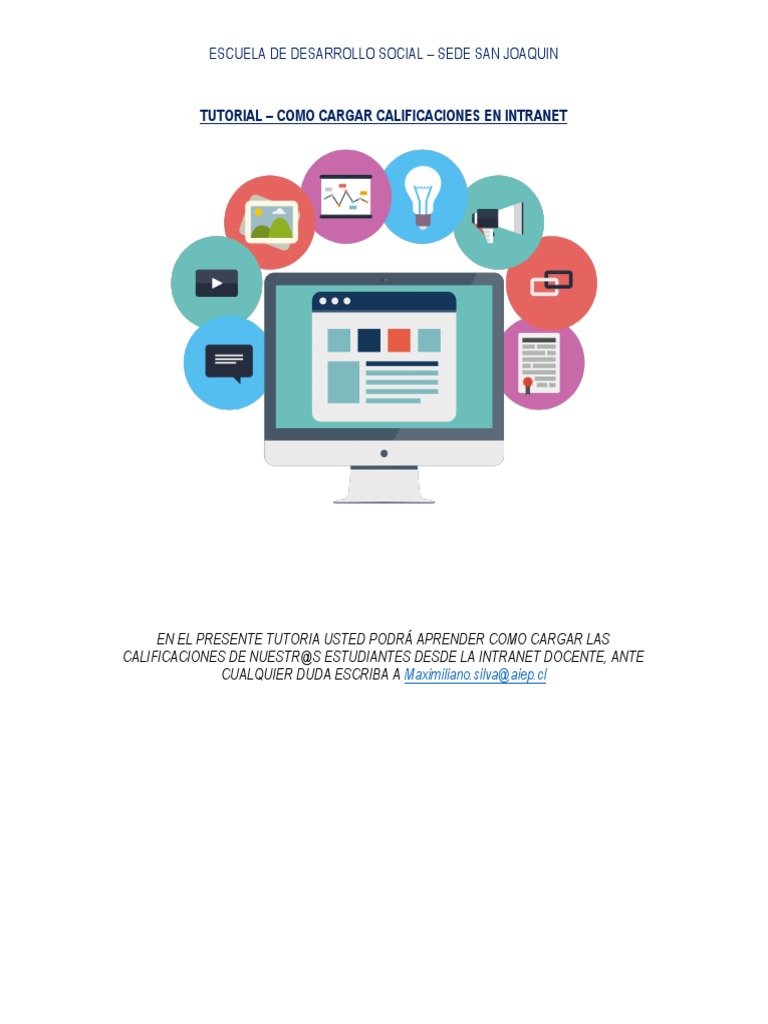 Tutorial - Ingreso de Notas INTRANET | PDF | Contraseña | Informática y tecnología de la información