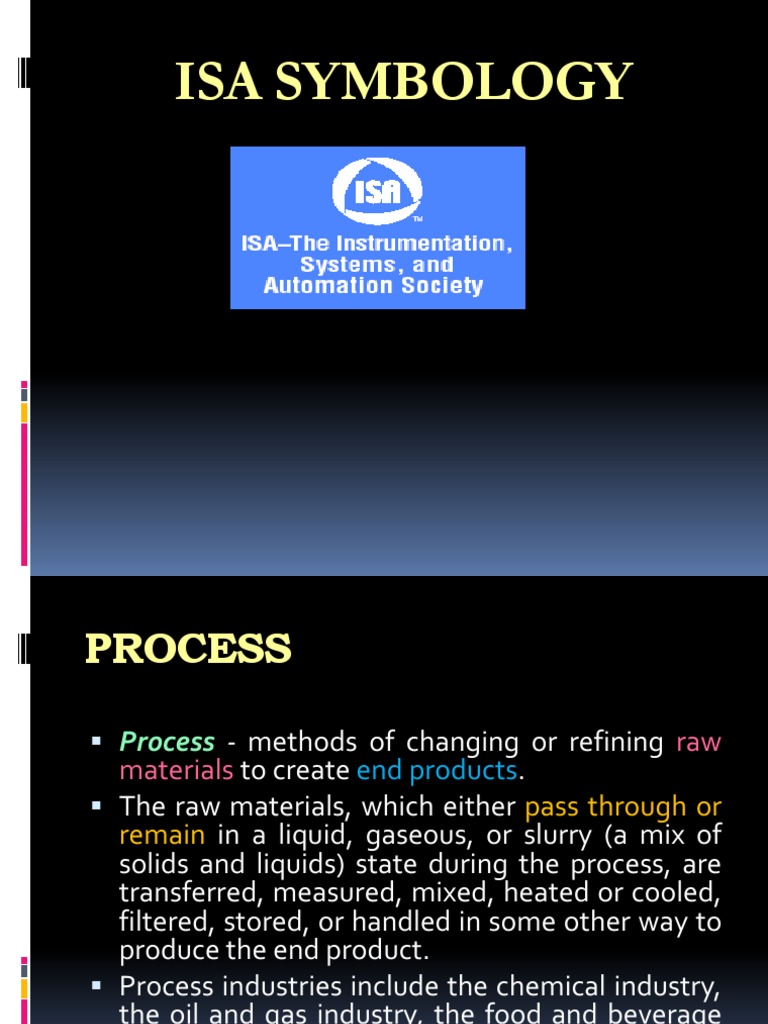 ISA Symbology | Programmable Logic Controller | Instrumentation