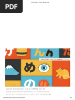 Hiragana Katakana Charts Color Coded | PDF | Japanese Words And Phrases ...