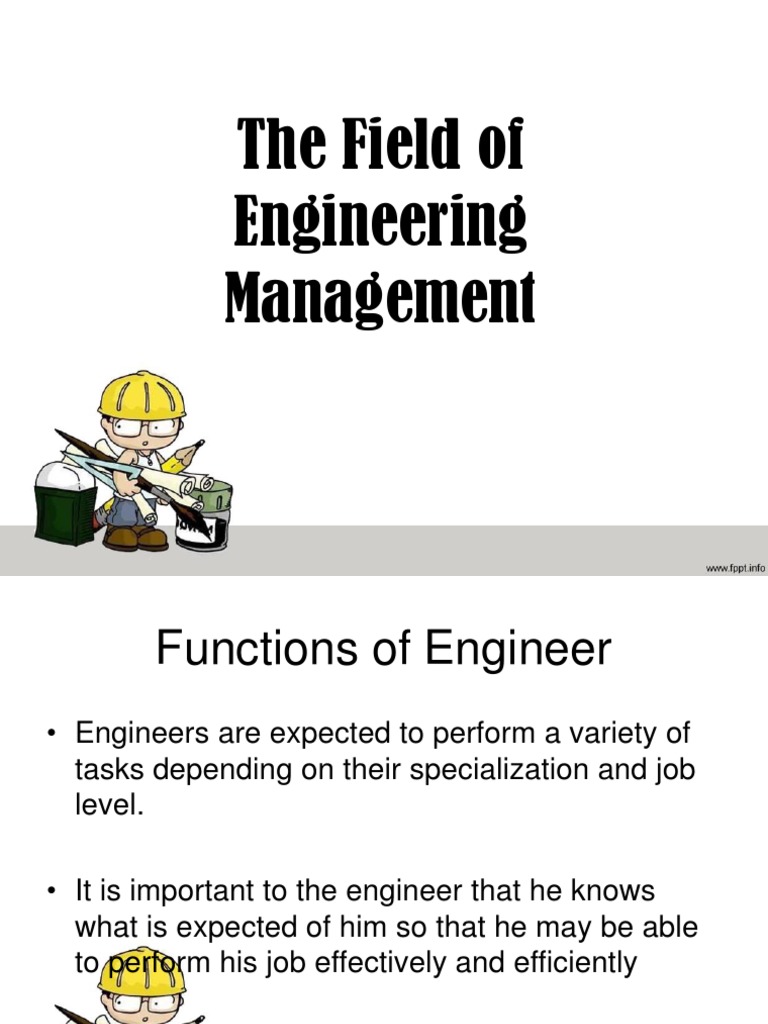 Engineering Management | PDF | Engineer | Engineering