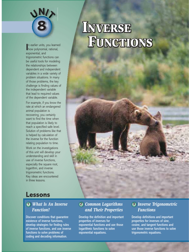 IM3 Unit 8 Textbook PDF | PDF | Trigonometric Functions | Function ...