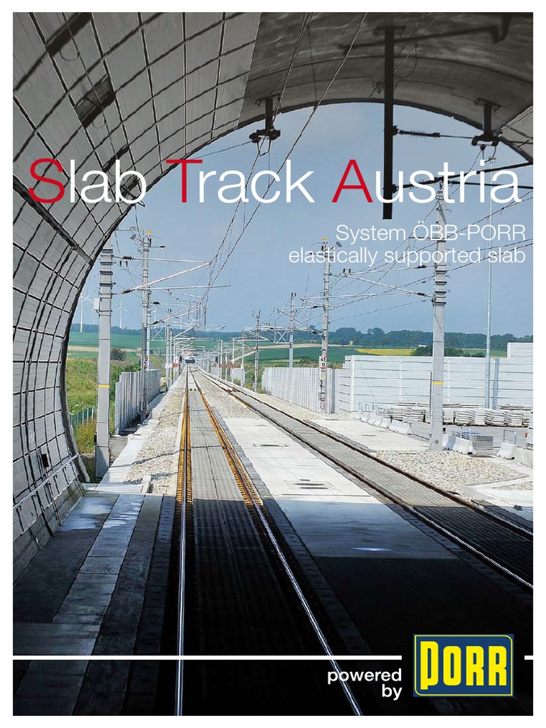 Slab Track Austria System ÖBB-PORR | PDF | Track (Rail Transport ...