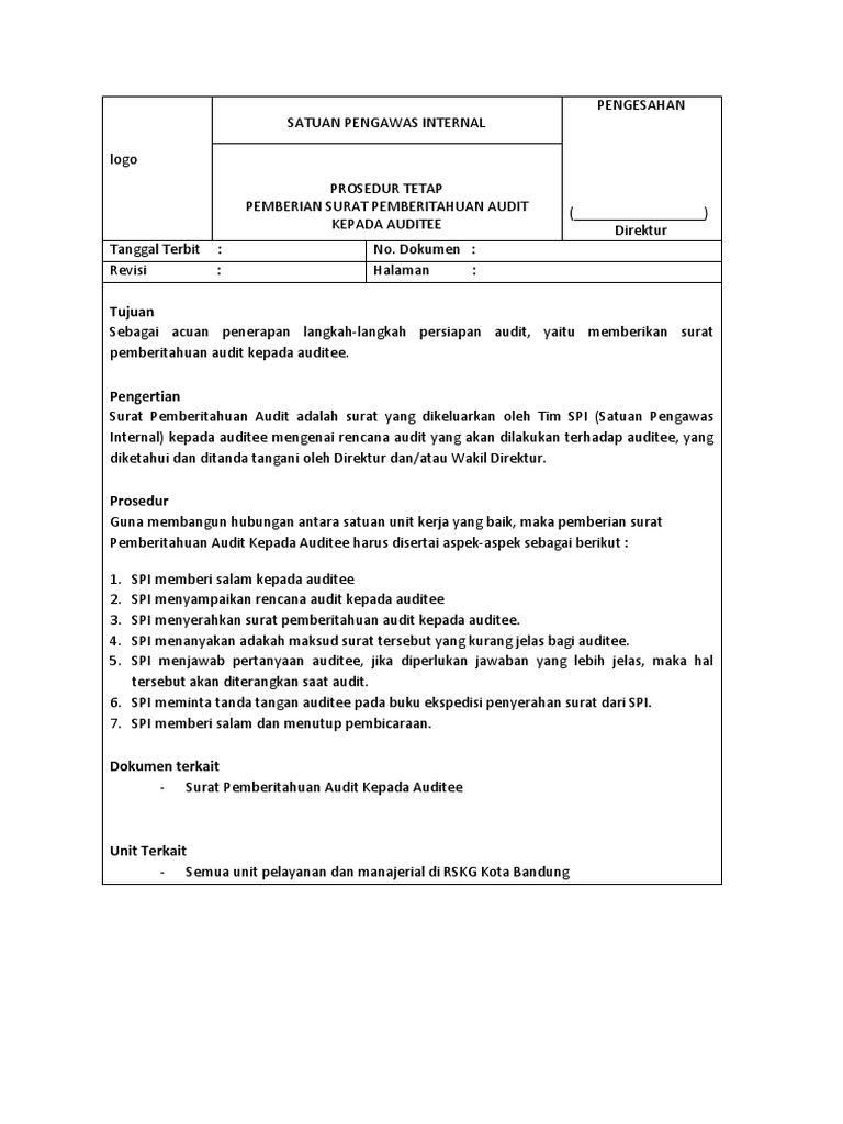 Sop Spi | PDF