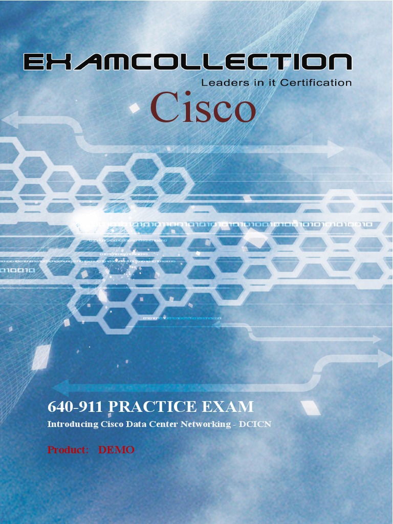 Cisco: 640-911 PRACTICE EXAM | PDF | Osi Model | Computer Network