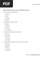 Figures of Speech Worksheets | PDF | Rhetoric | Rhetorical Techniques