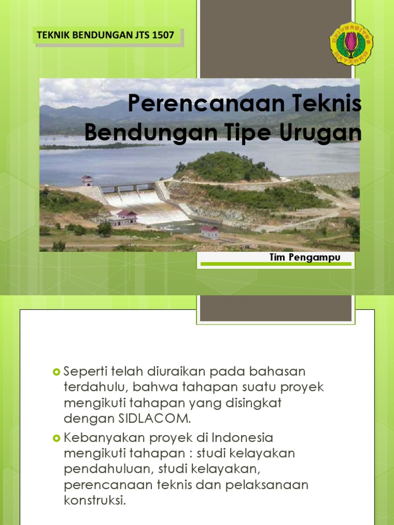 Teknik Bendungan Tipe Urugan | PDF