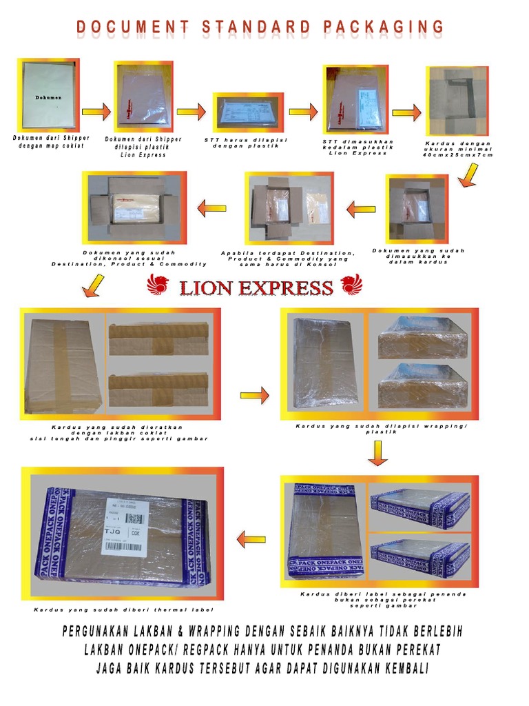 Standar Packaging Dokumen | PDF