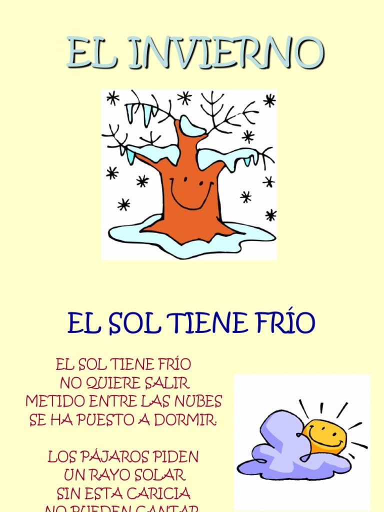 Poesias Invierno | PDF