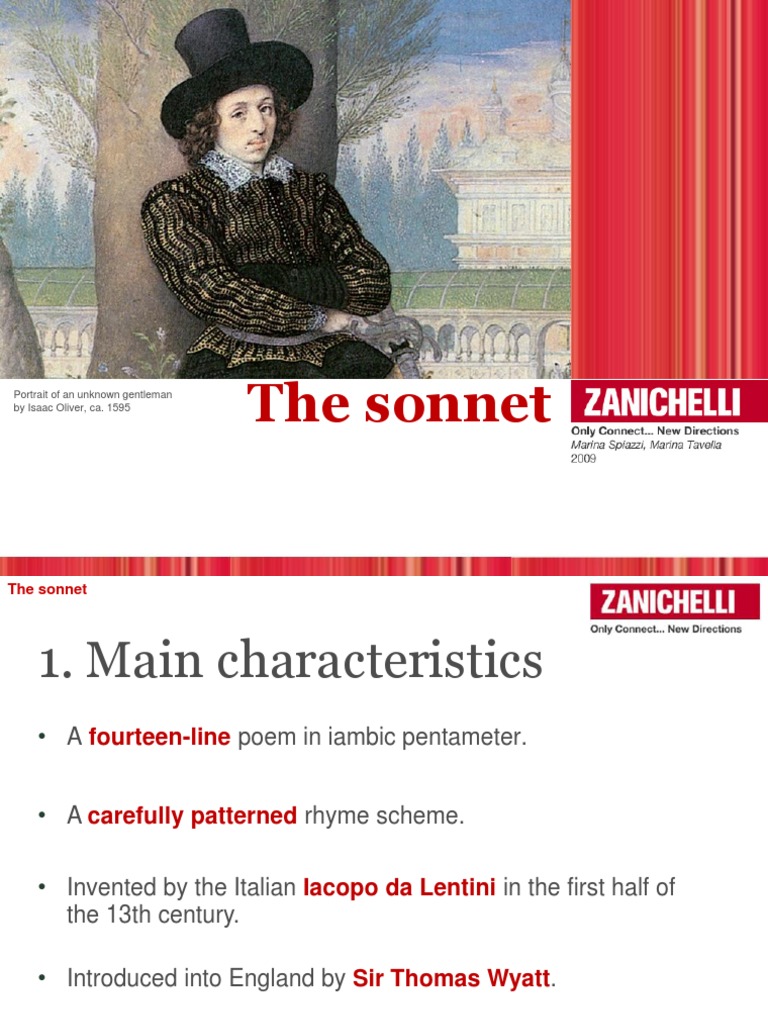 3. THE SONNET.ppt | Sonnets | Phonaesthetics