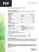 Crodamide ER Z 000040 Technical Data Sheet | PDF | Lubricant | Polymers
