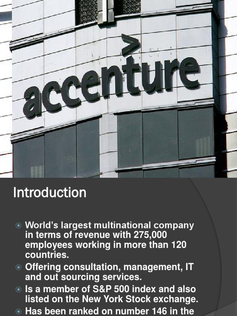 Accenture | PDF | Feasibility Study | Accenture