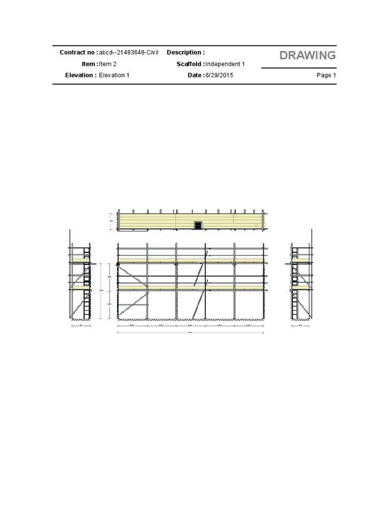 Loading Bay DRAWING | PDF | Technology & Engineering