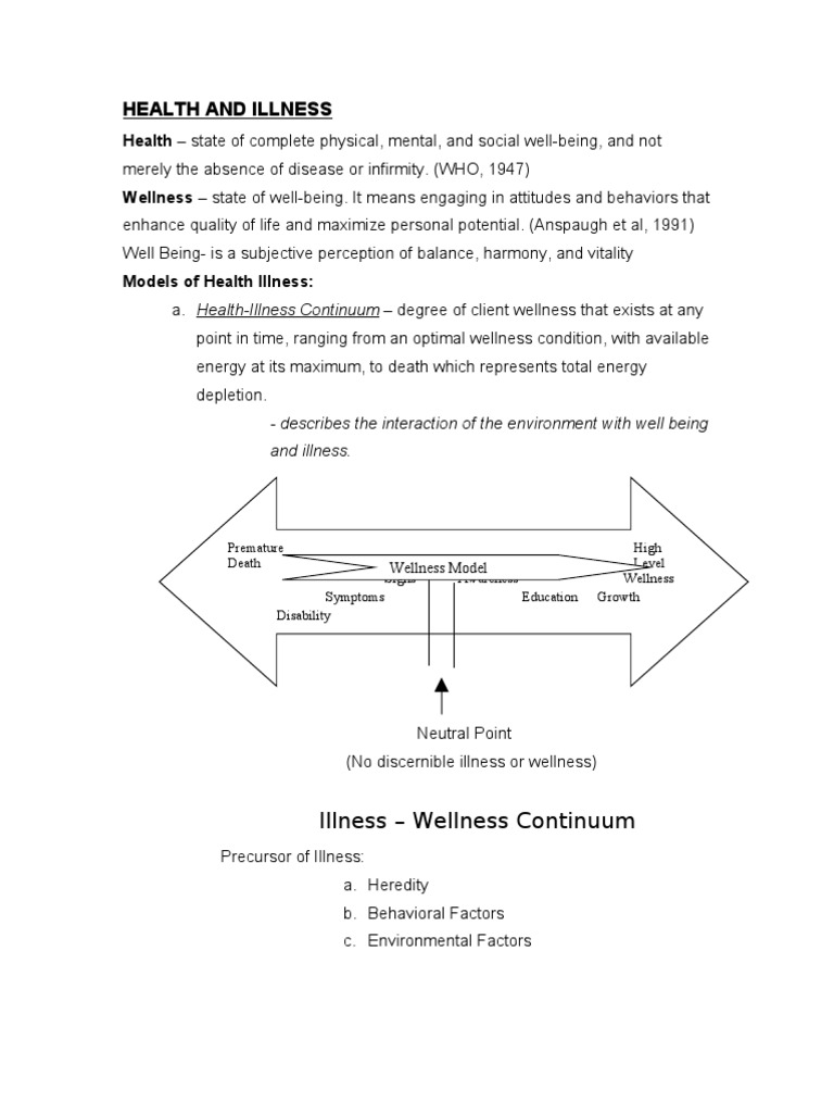 7.health and Illness | PDF | Preventive Healthcare | Medicine