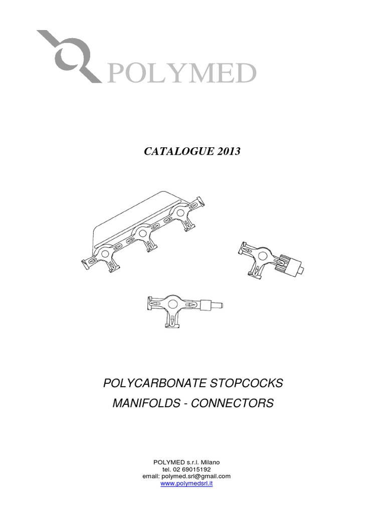 POLYMED Catalogue | PDF | Polymers | Pipe (Fluid Conveyance)