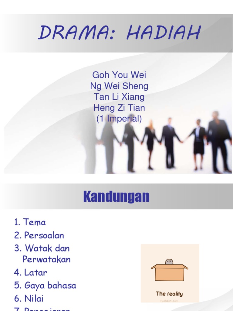 Drama Hadiah (1 Imperial) | PDF | Seni & Disiplin Bahasa