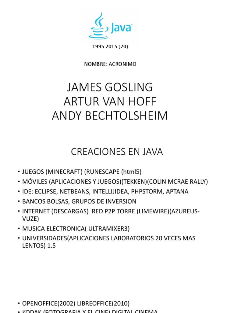 Java Y Netbeans Pdf Objeto Informática Java Lenguaje De Programación