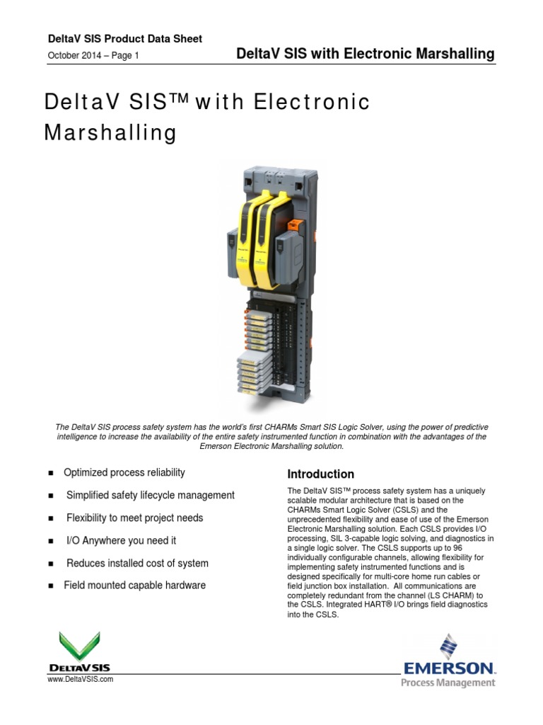 Pds Deltav Sis Csls | Fuse (Electrical) | Electrical Connector