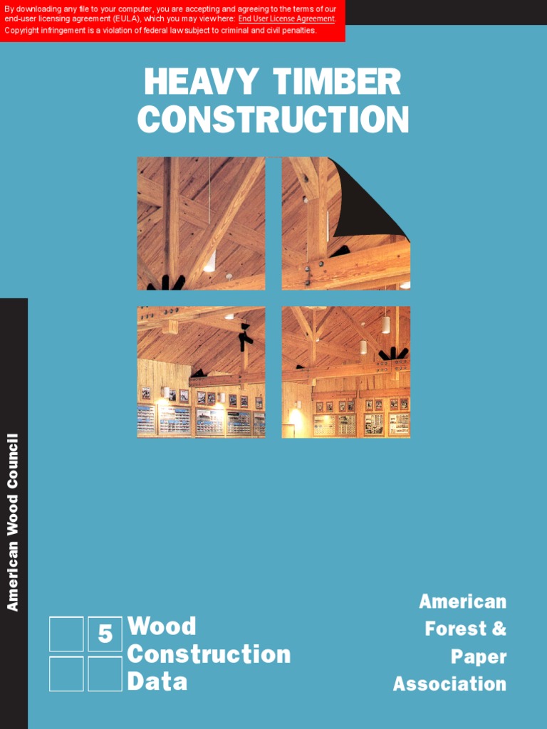 AWC WCD5 HeavyTimber ViewOnly 0402 | PDF | Framing (Construction) | Lumber