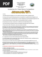 Hip Hop Dance Competition Rules and Guidelines | PDF | Competitive ...