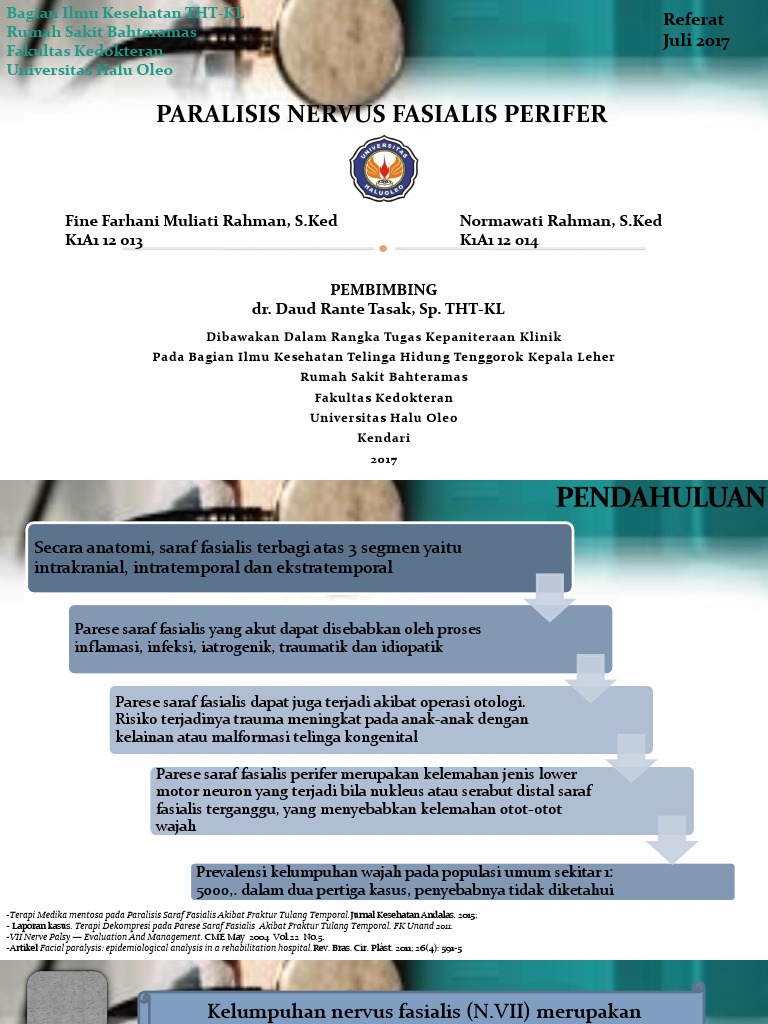 Paralisis Nervus Fasial Perifer | PDF