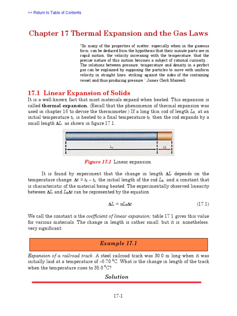 Ch17 - Peter Nolan | PDF | Thermal Expansion | Gases