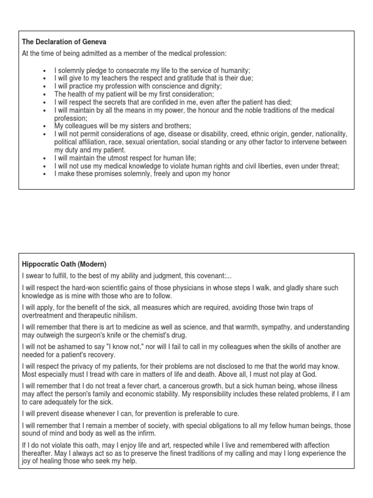 physicians oath | Physician | American Medical Association | Free 30 ...