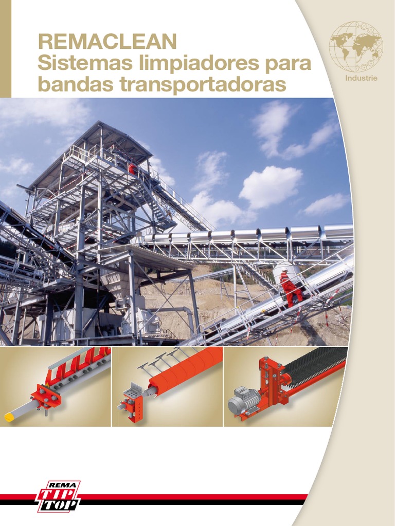 Sistemas Limpiadores REMACLEAN para Bandas Transportadoras | PDF ...