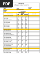 Check List Carreta | PDF | Pneu | Tecnologias automotivas