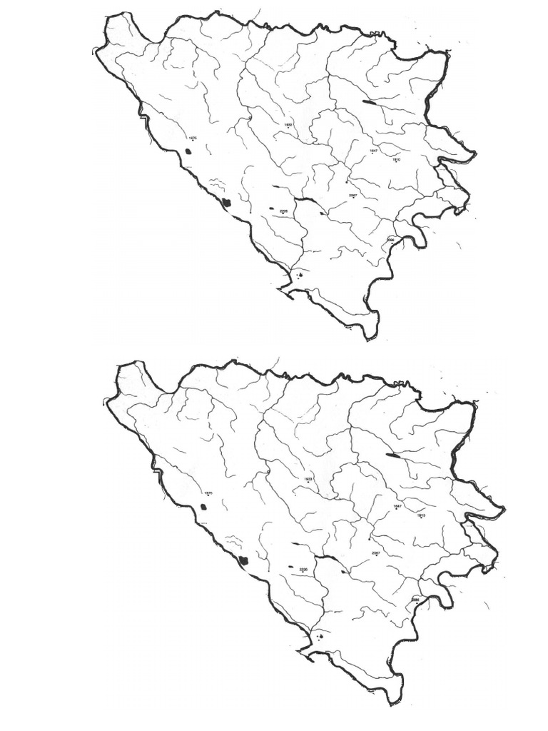 BiH Slijepa Karta | PDF