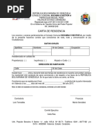 Ficha de Censo Clap Familiar | PDF