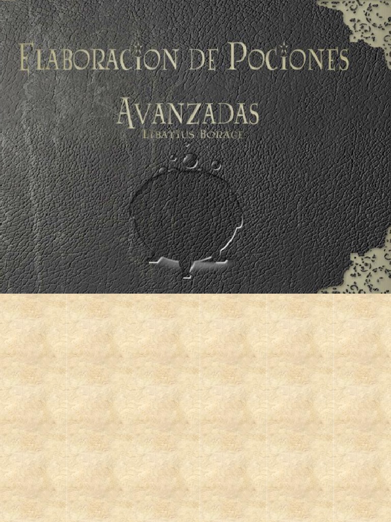 Elaboracion de Pociones Avanzadas-Libatius Borage | PDF | Naturaleza