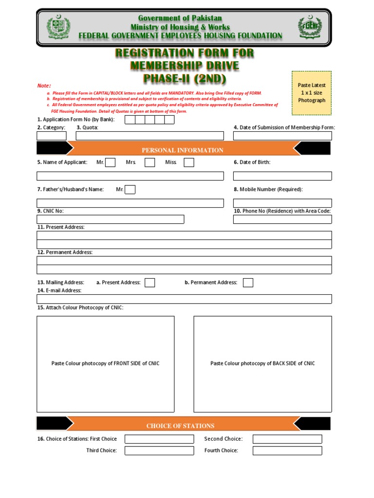 Membership Form Ph II Ex.pdf | Address (Geography) | Government