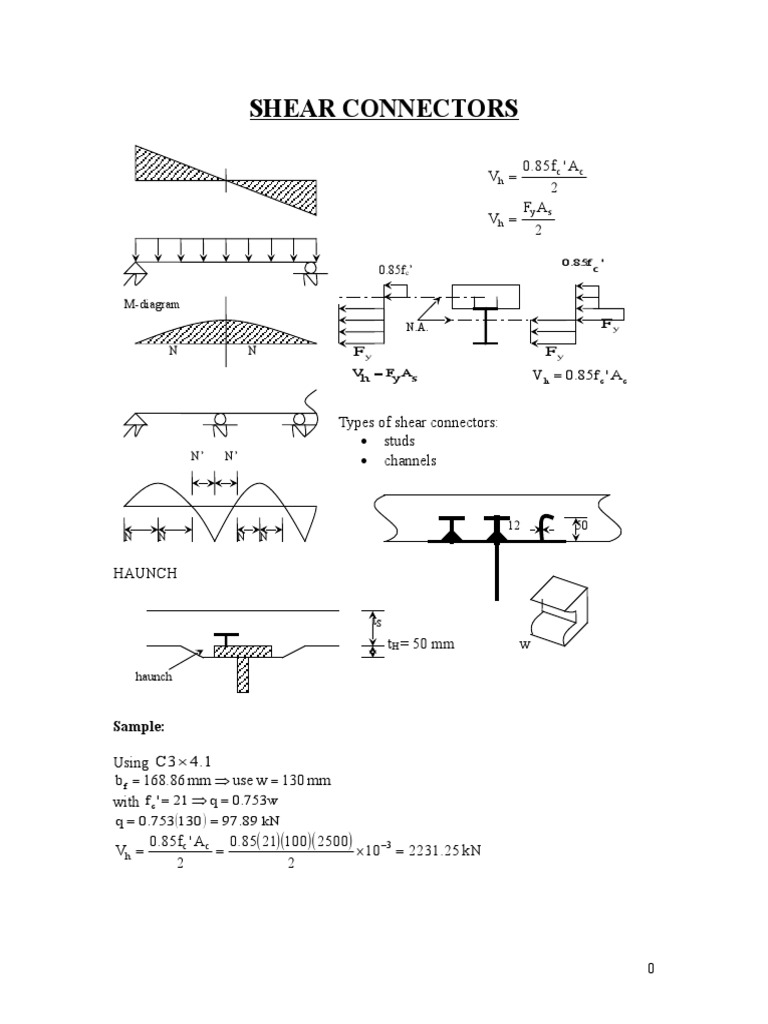 10 Shear Connectors | PDF | Structural Engineering | Civil Engineering