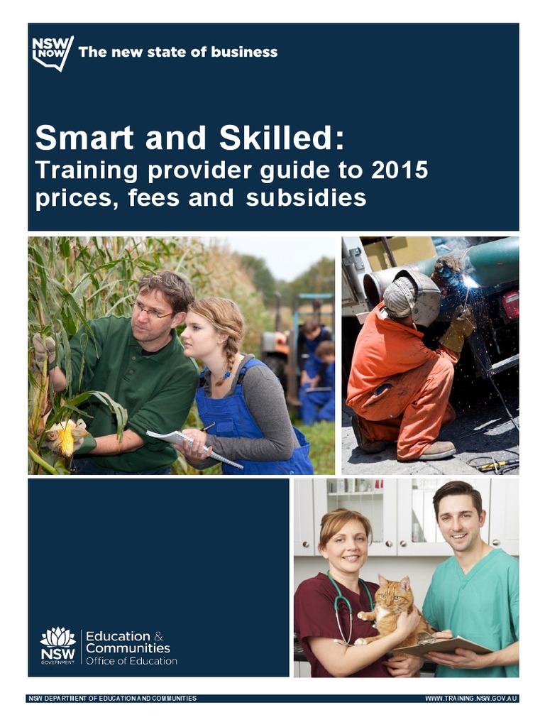 2015 Provider Guide | PDF | Apprenticeship | Fee