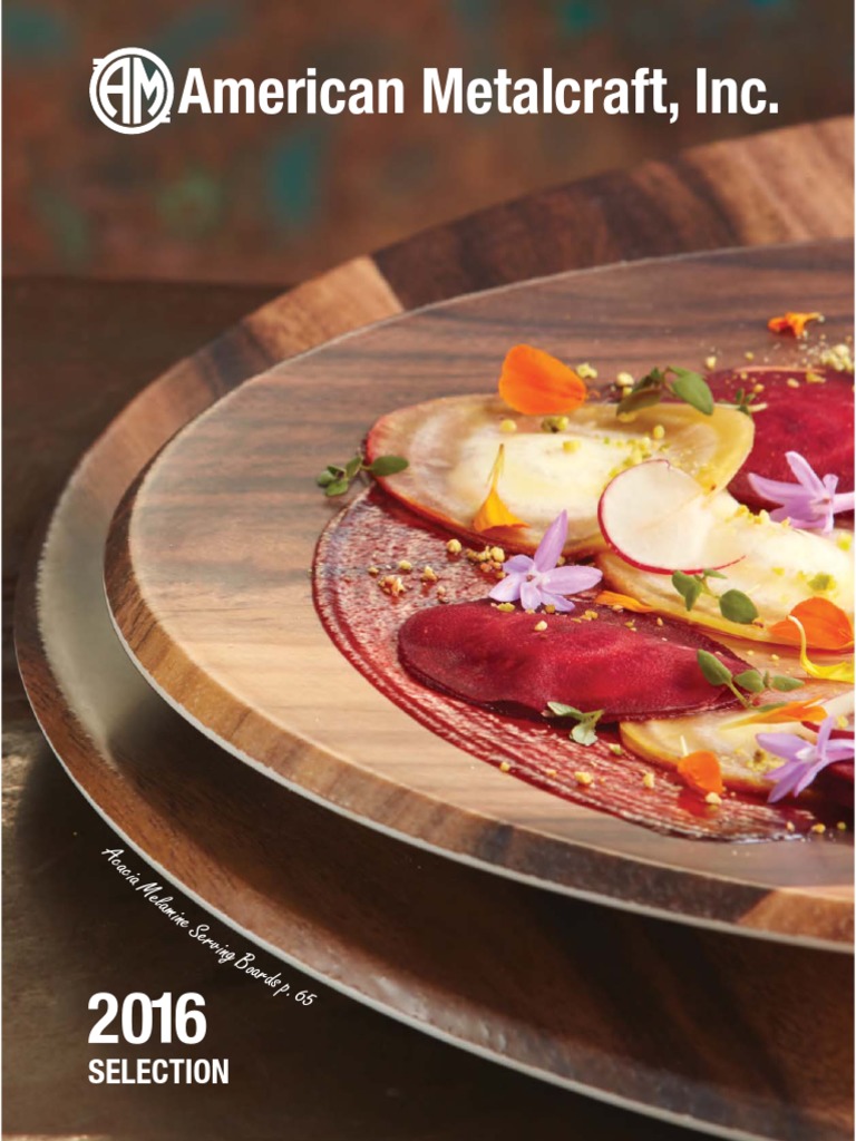 American Metalcraft | PDF | Menu | Cookware And Bakeware
