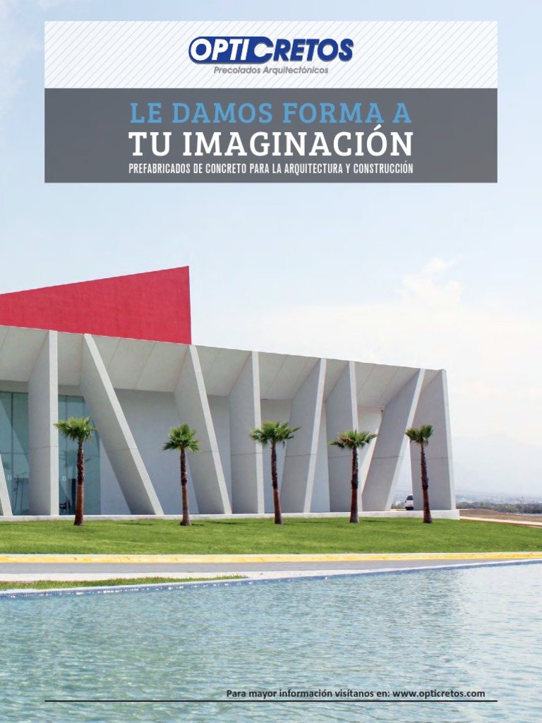 Brochure Opticretos 2014 PDF | PDF | Hormigón | Ingeniería