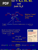 SN1 SN2 E1 E2 Cheat Sheet | PDF