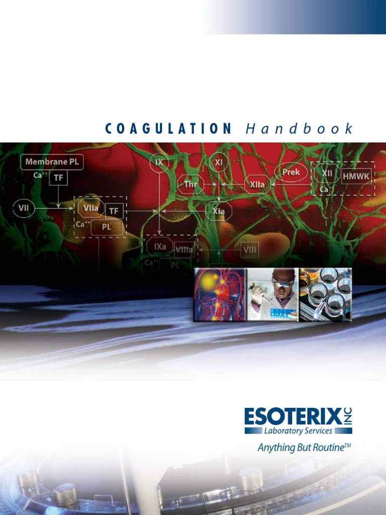 Coagulation Handbook | Download Free PDF | Coagulation | Bleeding