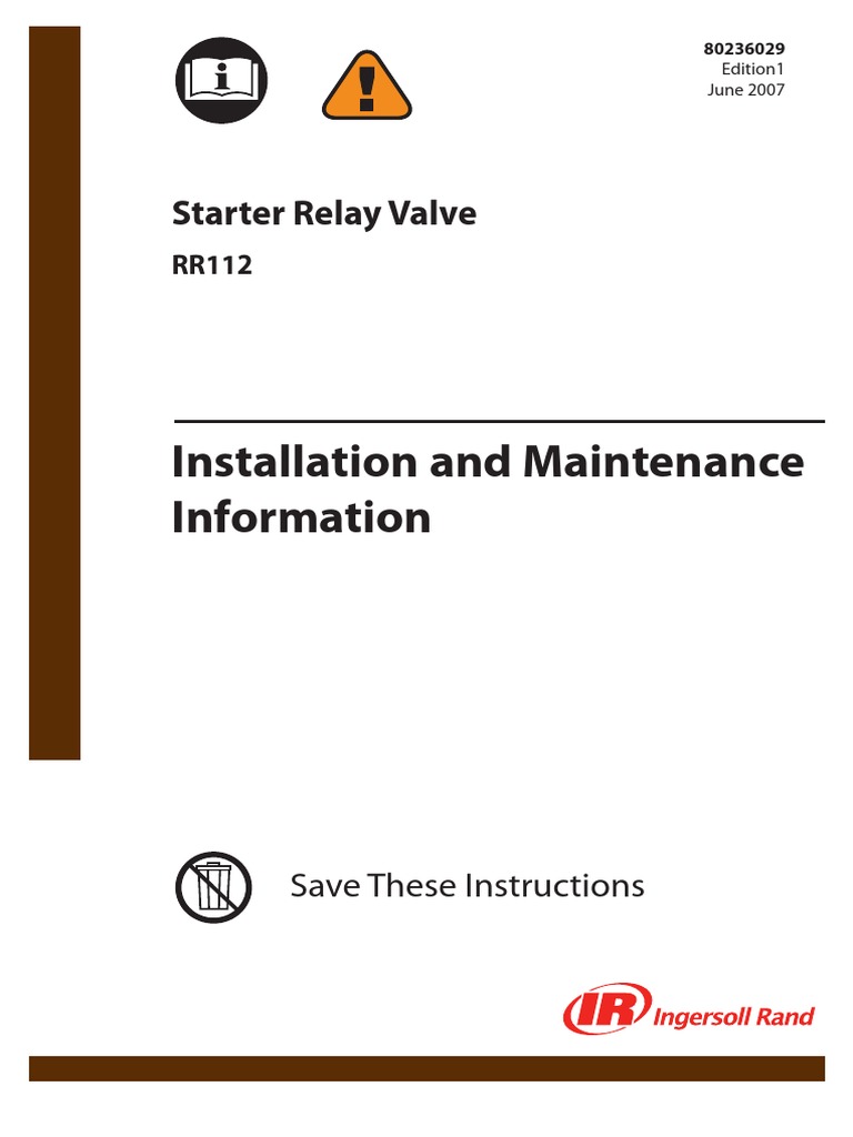 RR112 en | PDF | Valve | Piston