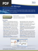 BARRAONE® | PDF | Analytics | Value At Risk