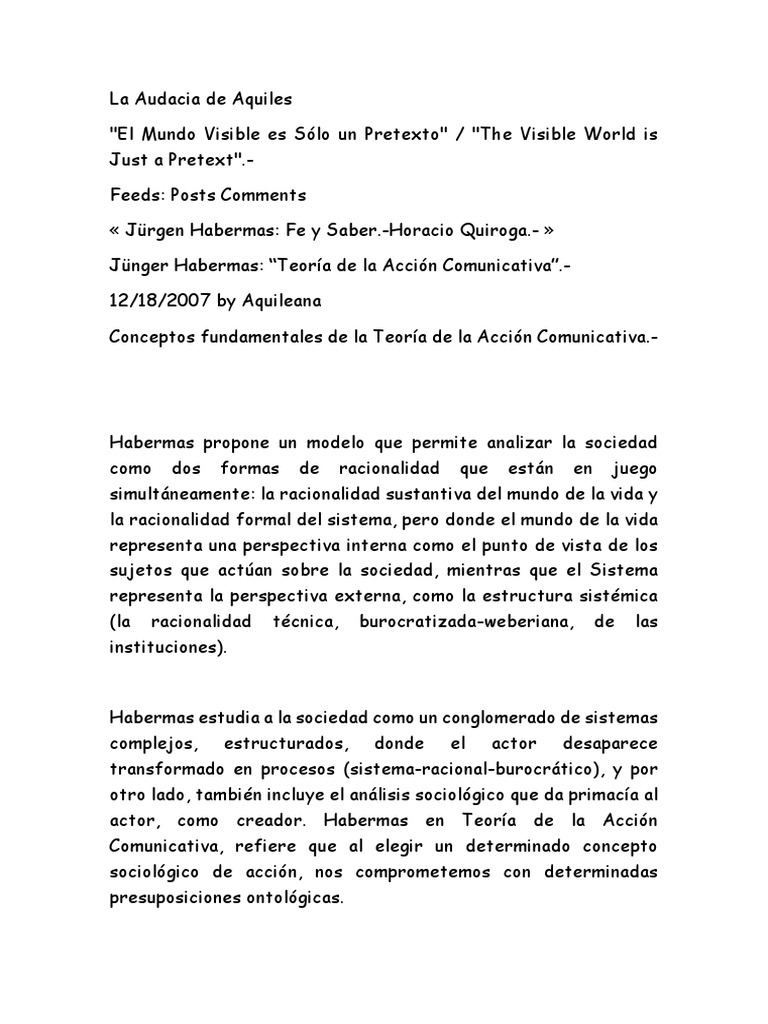 La Audacia de Aquiles PDF | PDF | Verdad | Metafísica