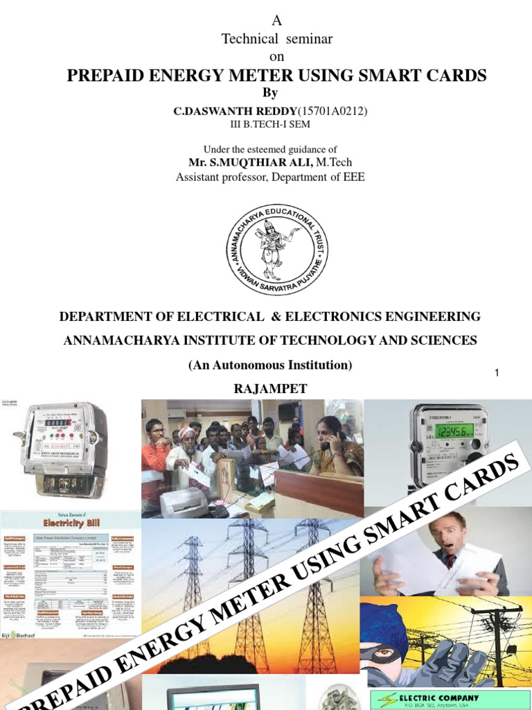 Prepaid Energy Meter Using Smart Cards: A Technical Seminar On | PDF ...