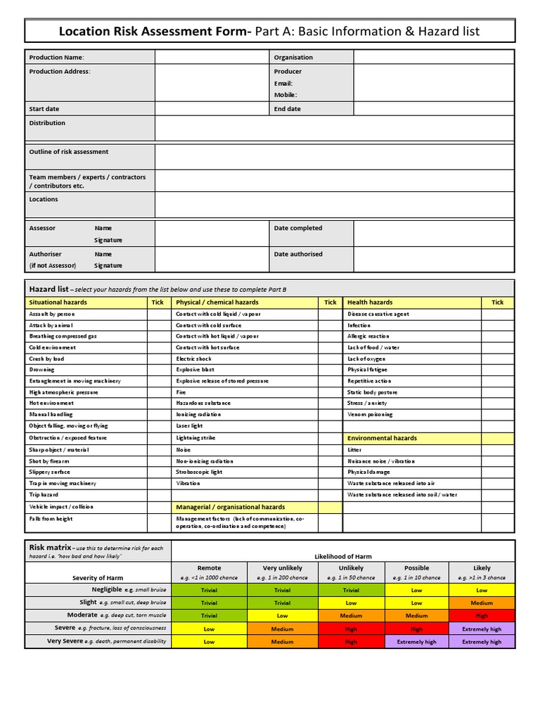Risk Assesment | PDF | Radiation | Risk