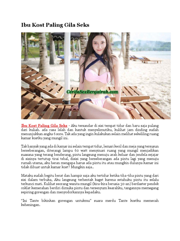 Ibu Kost Paling Gila Seks | PDF