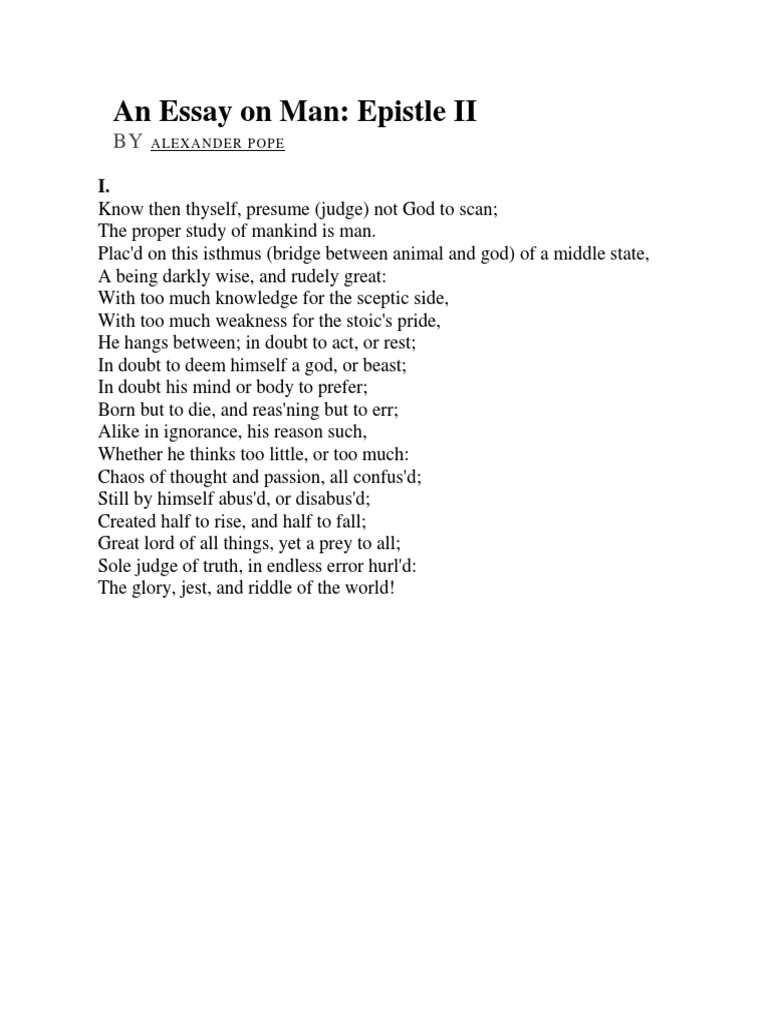 Know Then Thyself | PDF