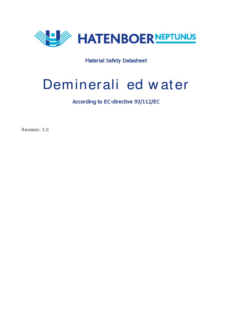 Aqua DM | PDF | Prevention | Occupational Safety And Health