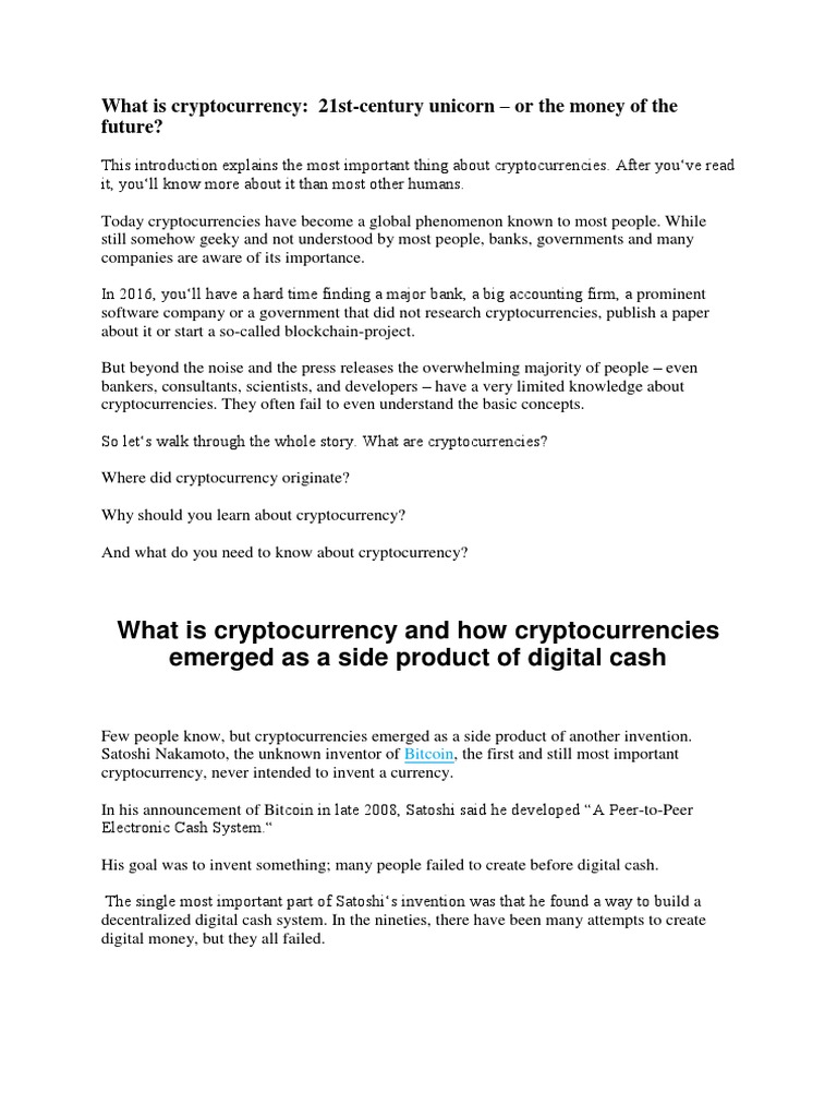 Crypto Currency | Cryptocurrency | Bitcoin