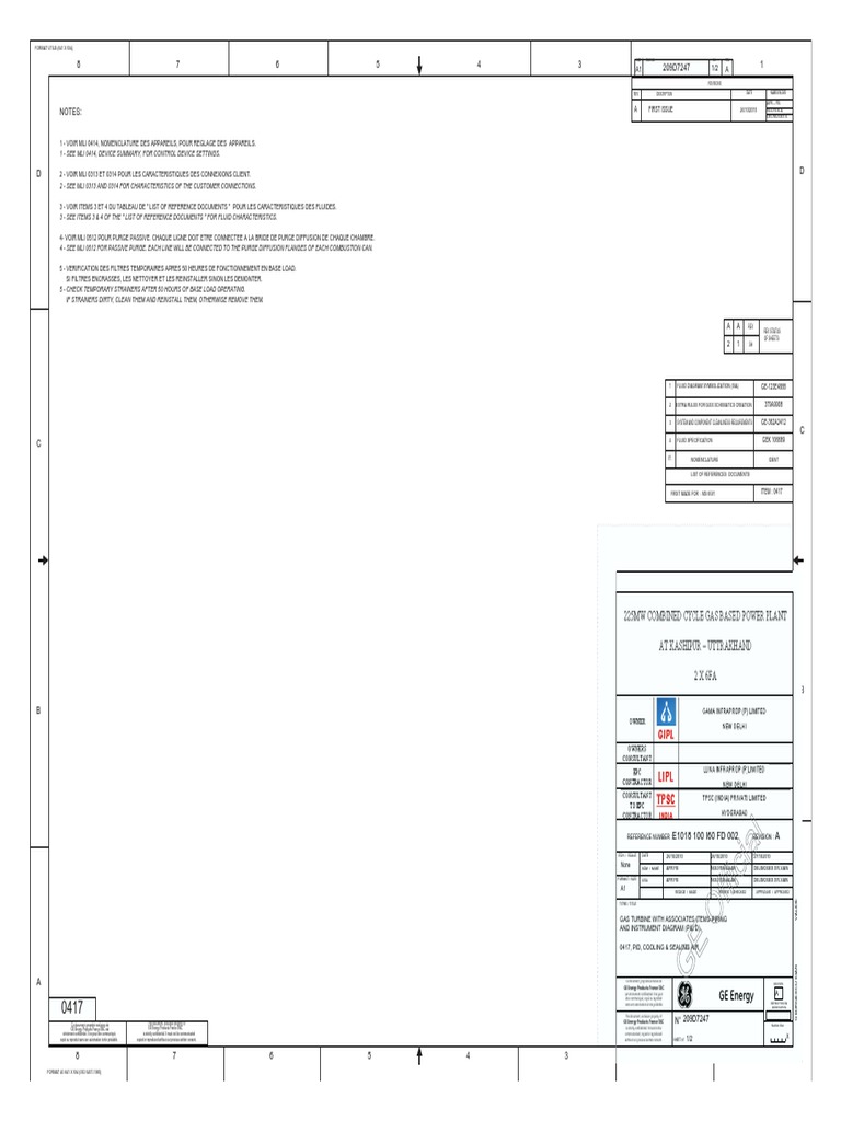 Cooling and Sealing P&ID | PDF | Energy Technology | Nature
