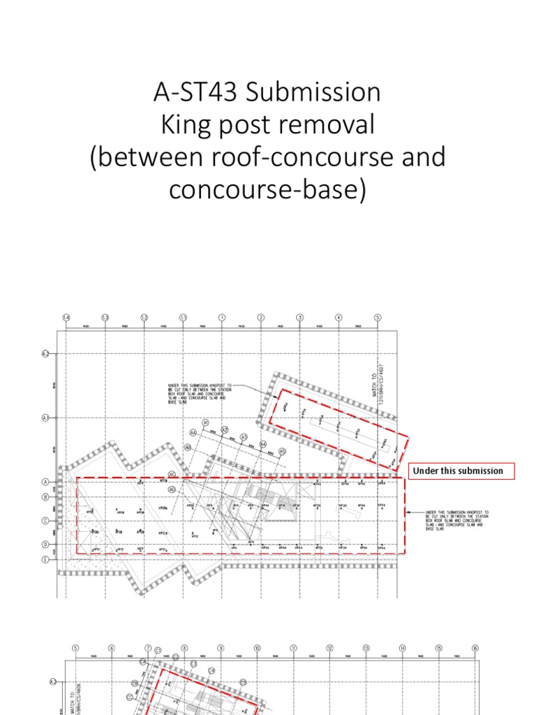 King Post Installation and Removal Sequence | PDF | Roof | Civil ...